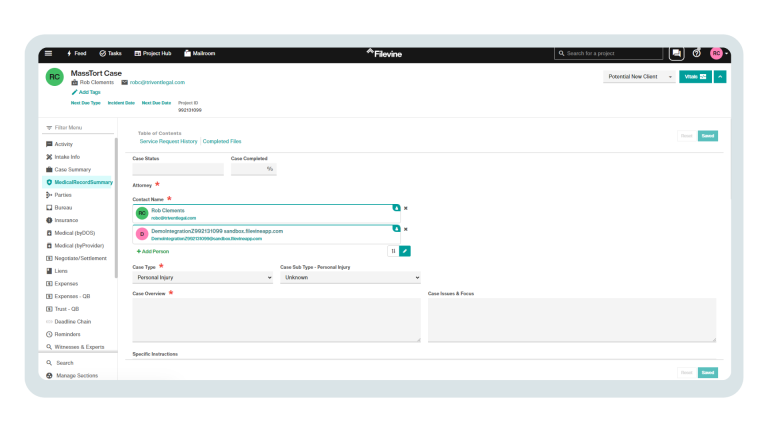 Trivent Legal Portal: Streamlined Case Management & Legal Support